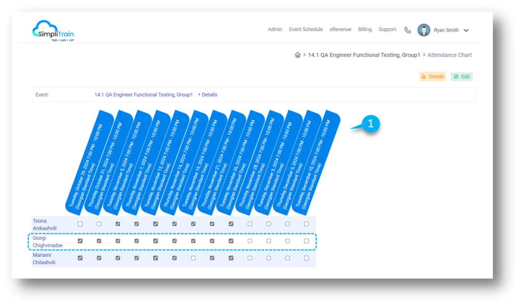 How to Manage Class Attendance in SimpliTrain - SimpliTrain HelpDesk
